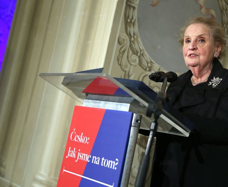 The Little Big Woman Madeleine Albright | Bakala Foundation