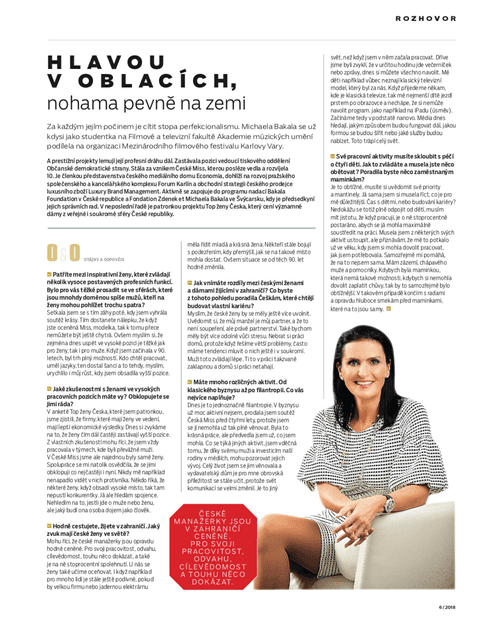 Woman of inspiration: Michaela Bakala | Bakala Foundation