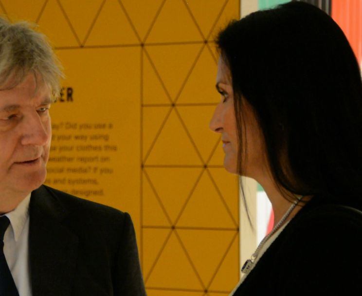 Prince Philip, Duke of Edinburgh, unveiled a plaque at the Design ...