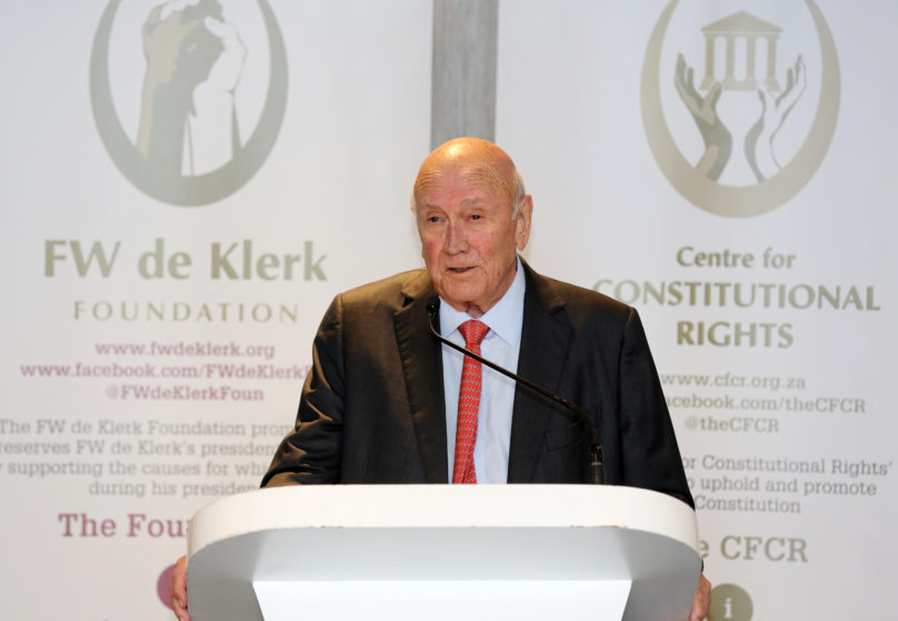Bakala Family Proud to Support New FW de Klerk Centre | Bakala Foundation